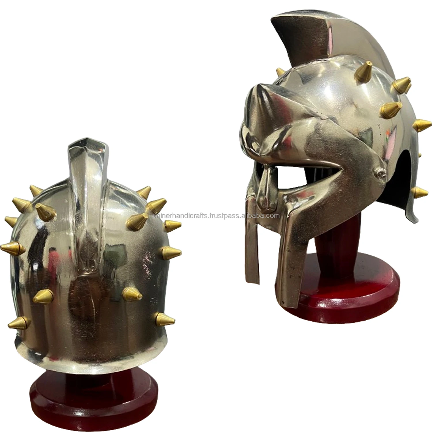 Armor The Great Mini Gladiator Maximus Helmet With Display Stand ...