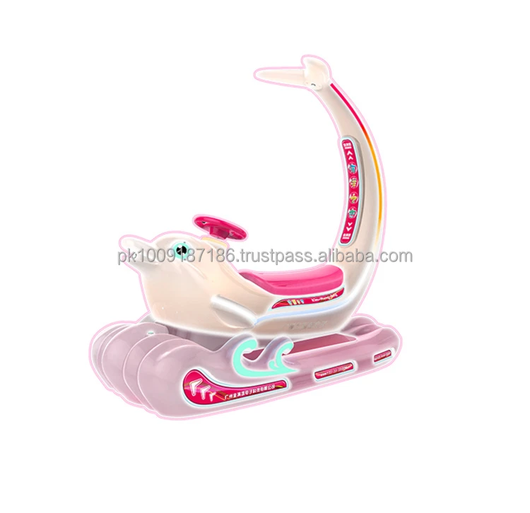 Hot Selling Coin Operated Children's Electric Car Smart Dolphin Game ...