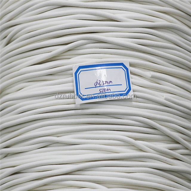 Dingzhi Rubber 1MM to 4MM Silicone Foam String - Durable & Versatile