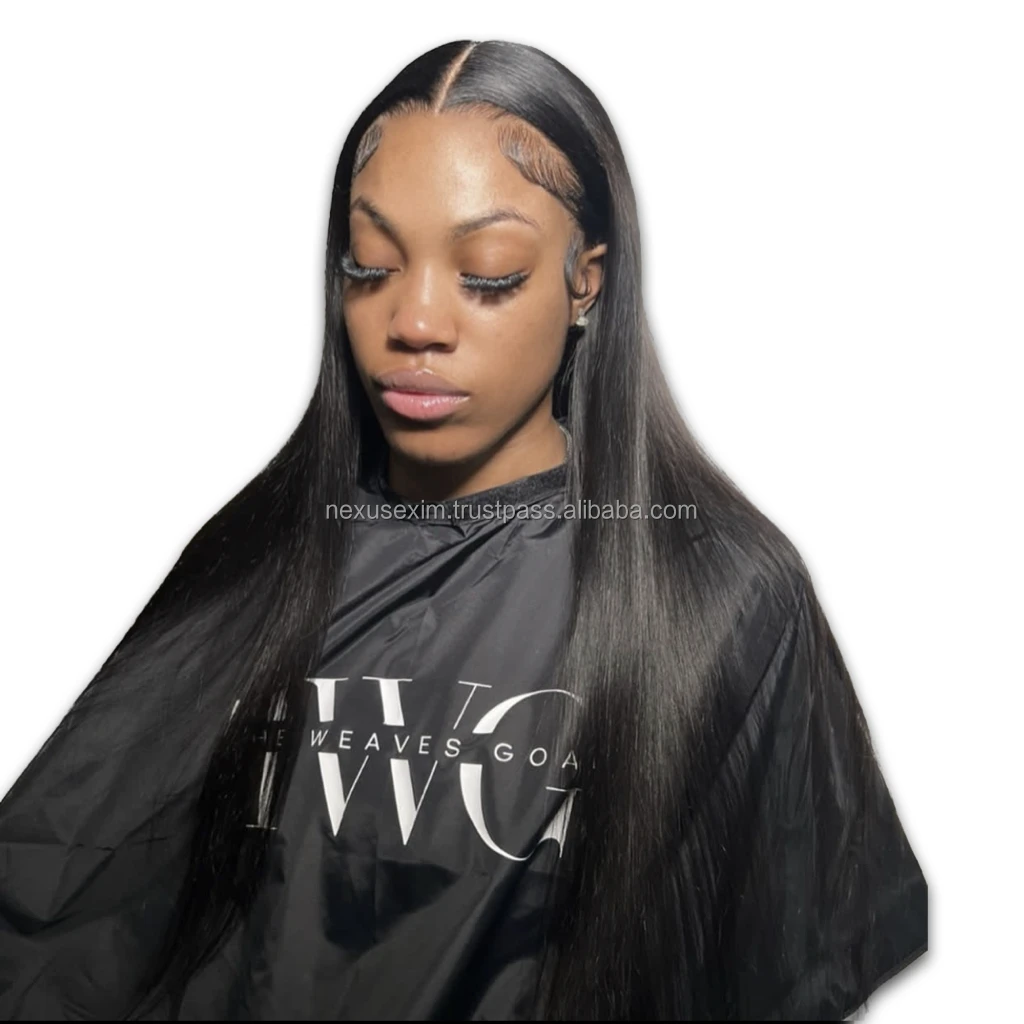 150 180 Density Front Lace Human Hair Wigs Women Wholesale Indian Raw ...