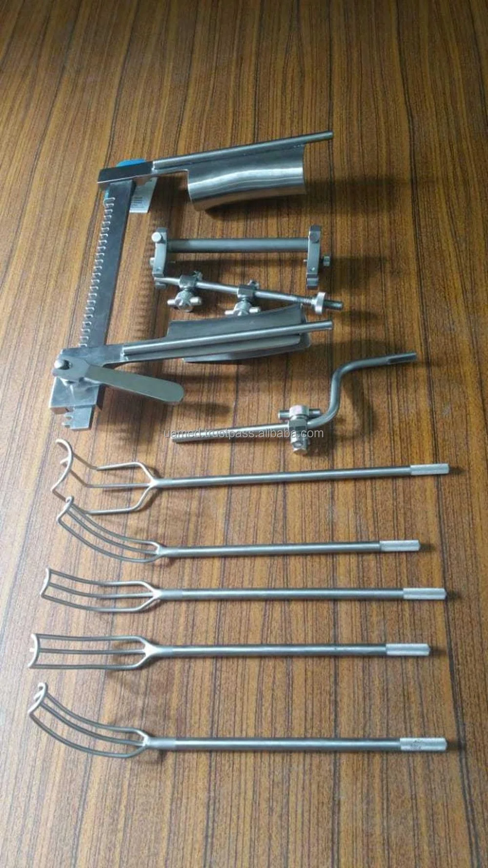 Rib Spreaders Cooley Cosgrove Mitral Valve Heart Retractor Complete Set ...