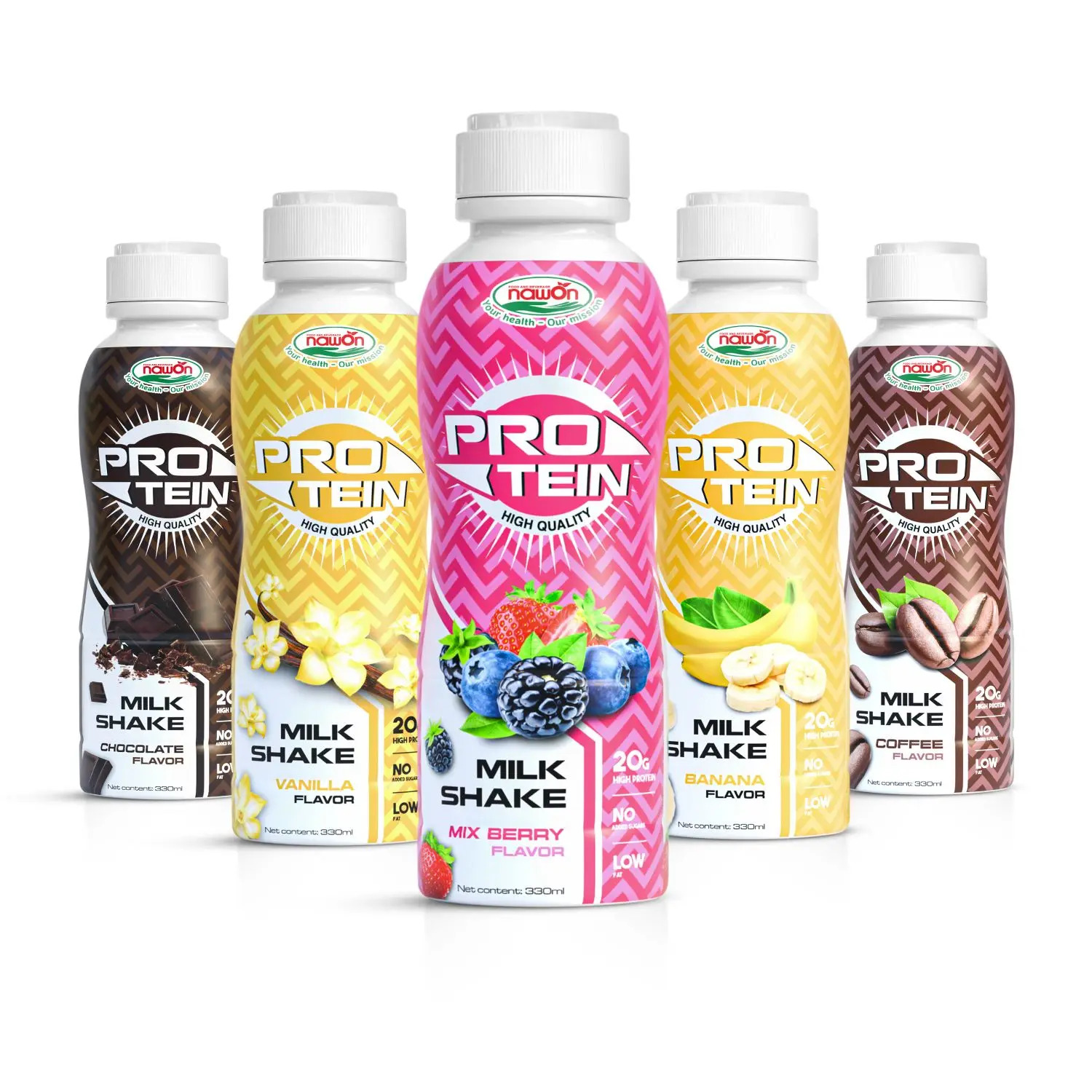 Alibaba.com: 330ML Berry Flavor High Protein Milk Shake Mix, Ready-to ...