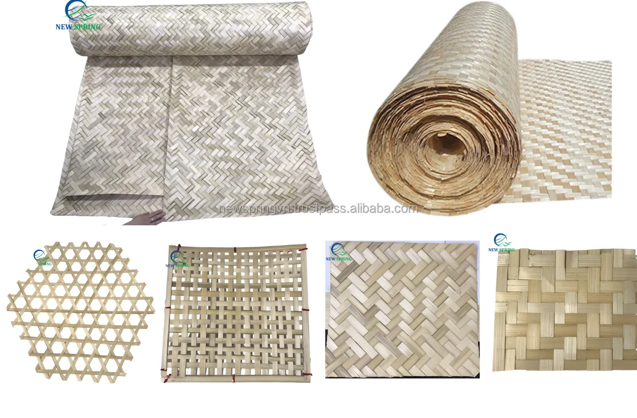 High Quality Eco-friendly Bamboo Mats Natural Bamboo Woven Sheets ...