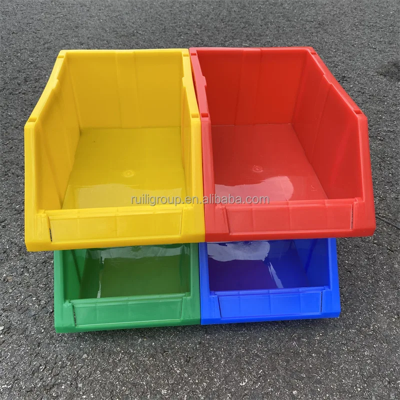 Warehouse Garage Plastic Container Bins Divided Type Plastic Bins - Buy ...