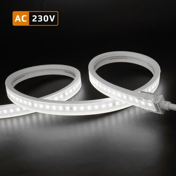 Factory Price High Voltage Ac 230v Led Strip Light 16*07mm 12w/m 1800k ...