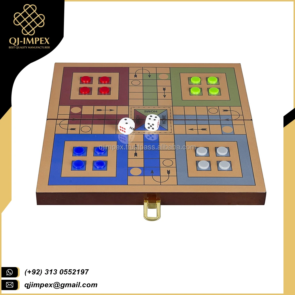 High Quality Ludo Game - Customized Fun for Kids & Friends