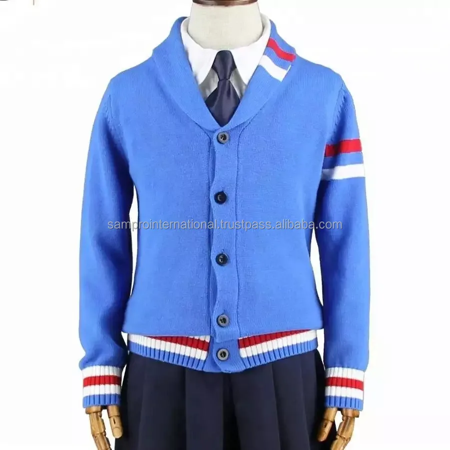 Custom Professional 100% Cotton School Uniform Design School Uniform ...