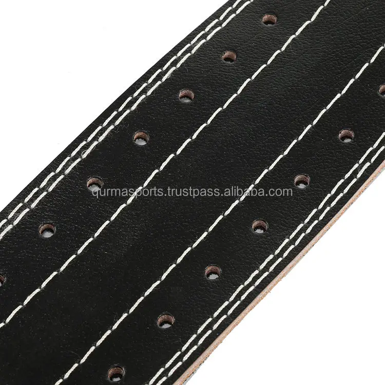 Leather Weightlifting Bodybuilding Gym Belt Gym Powerlifting Back ...