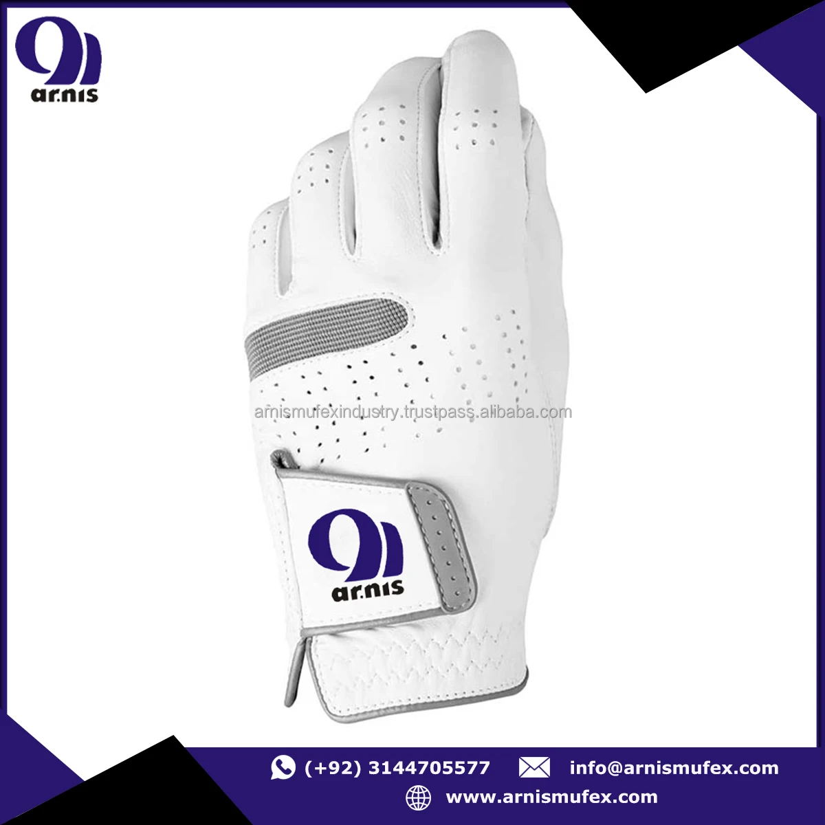 Customized Golf Gloves - High Quality Cabretta Leather