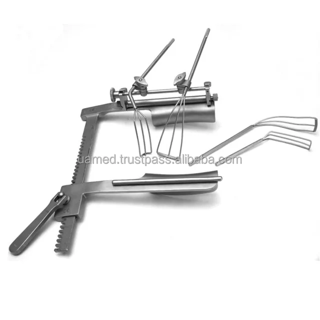 Rib Spreaders Cooley Cosgrove Mitral Valve Heart Retractor Complete Set ...