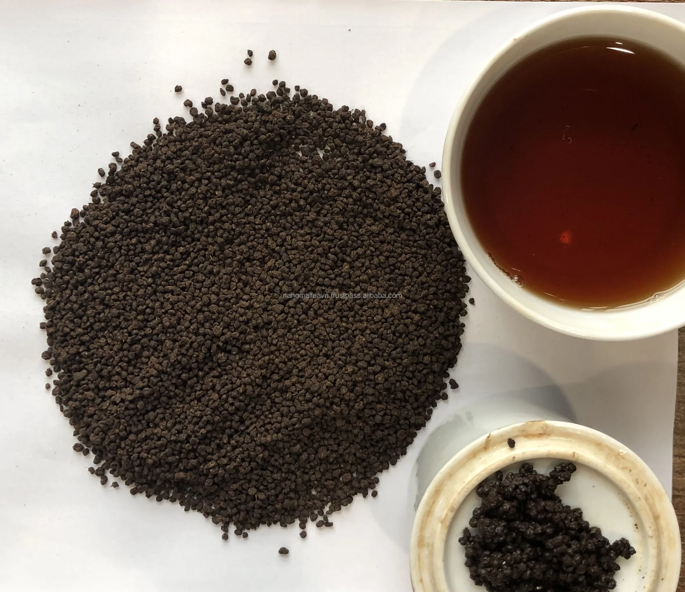 Kazakh Tea Pure Black Tea Granulated Tea Bp Bop Blackish Appearance ...