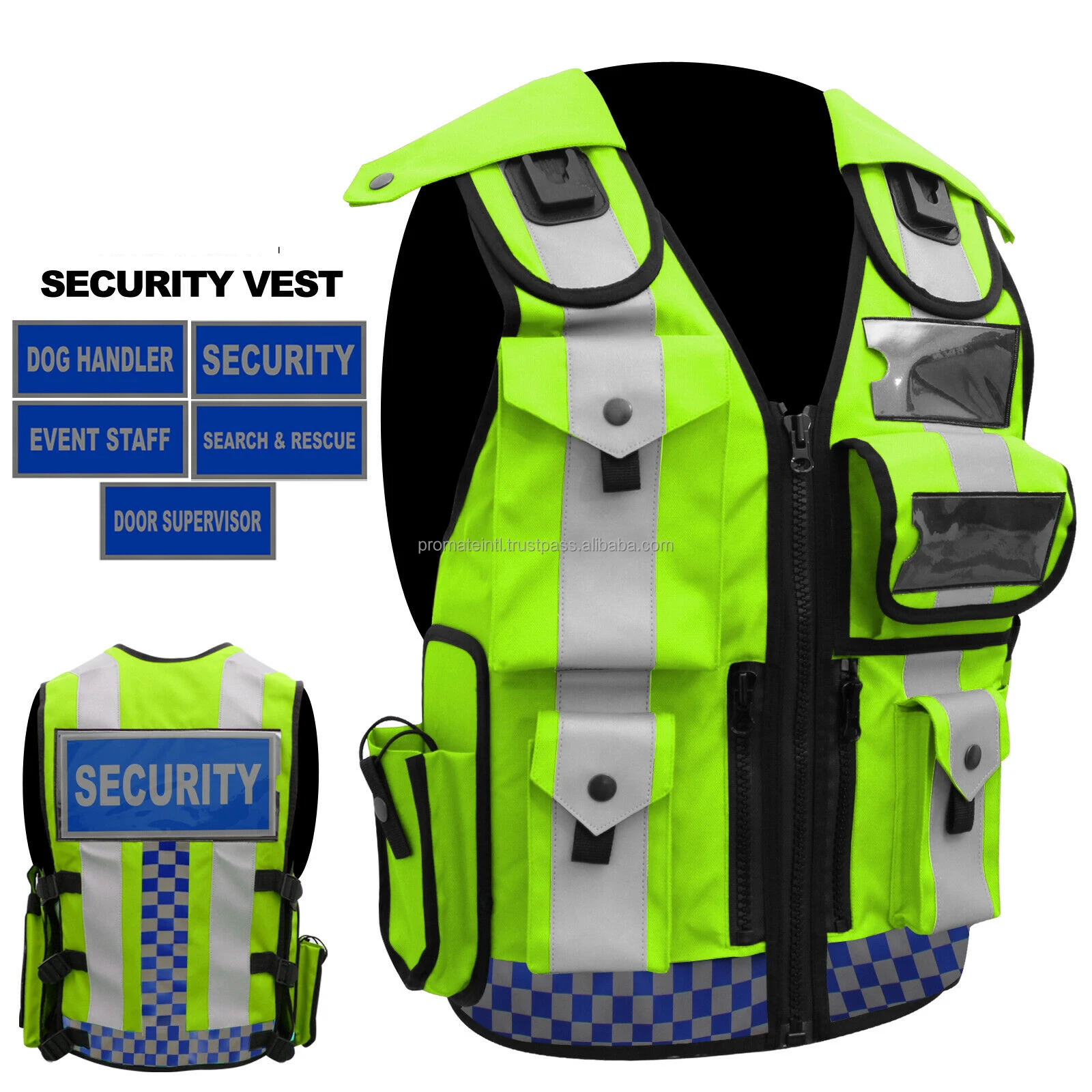 Hi Viz Reflective Safety Vests - Comfort & Customization