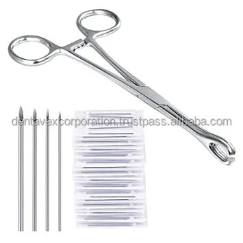 Gaby Surgical Steel Belly Ear Tongue Septum Lip Piercing Tool ...