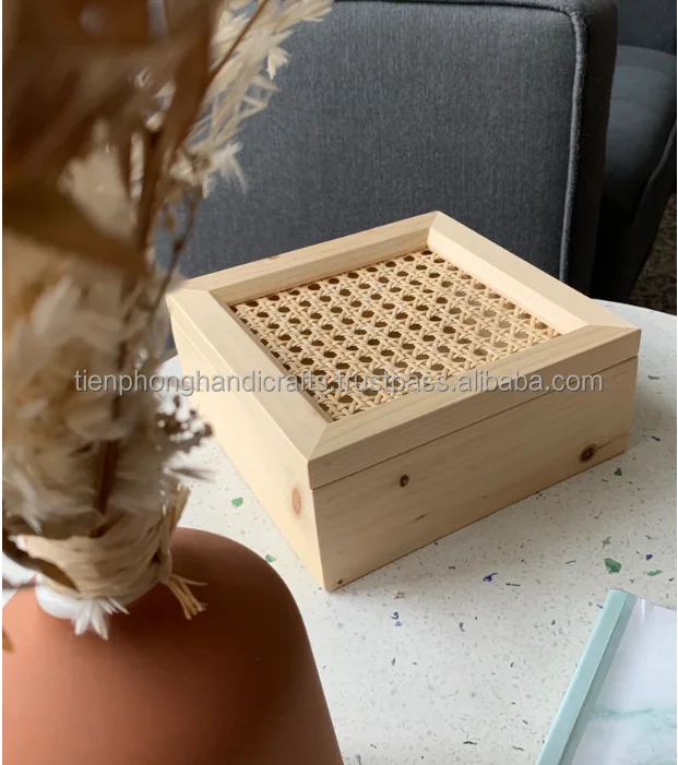 Mediterranean Style Wooden Craft Box Decorative Storage Boxes Luxury ...