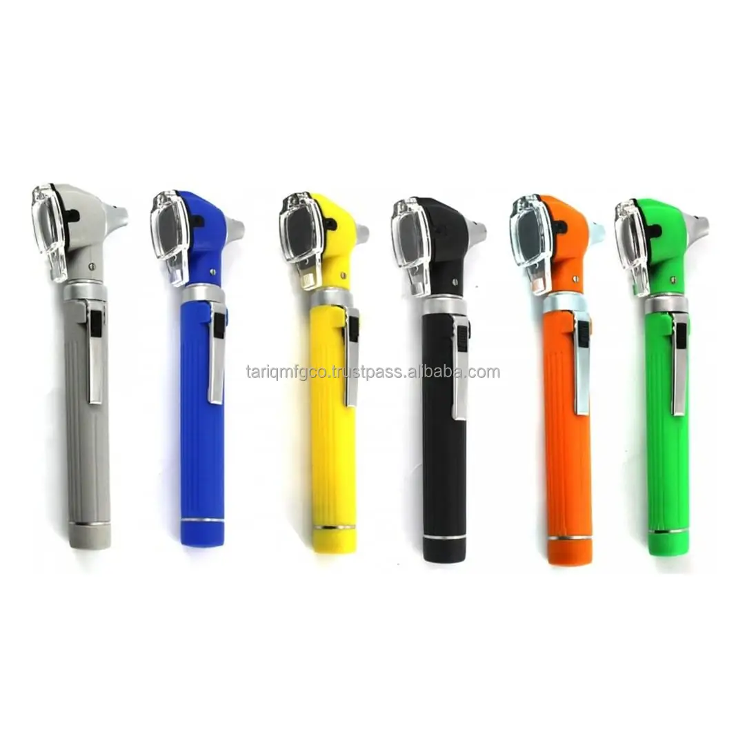 New Arrival Fiber Optic Mini Pocket Otoscope Set Otoscopy Ent Compact ...