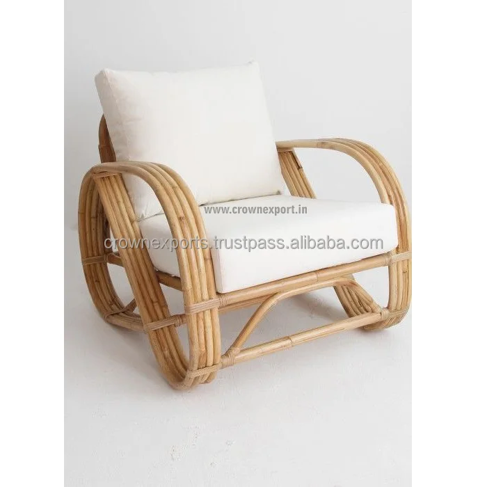 Natural Rattan Relax Chair - Perfect for Garden & Living Room