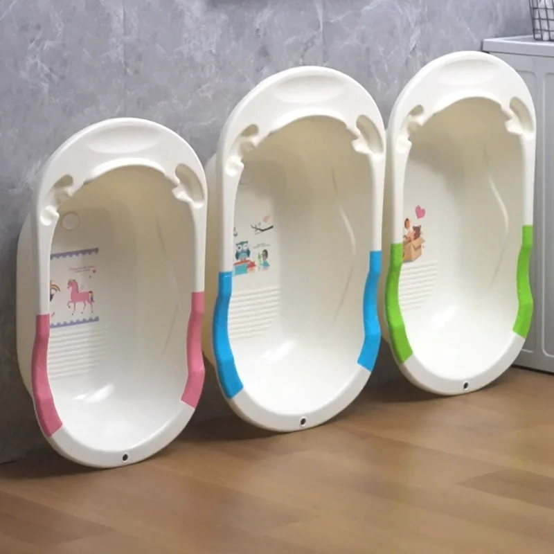 Portable Bath Tub Shower Plastic Basin Comfort Baby Basin Set For Baby ...