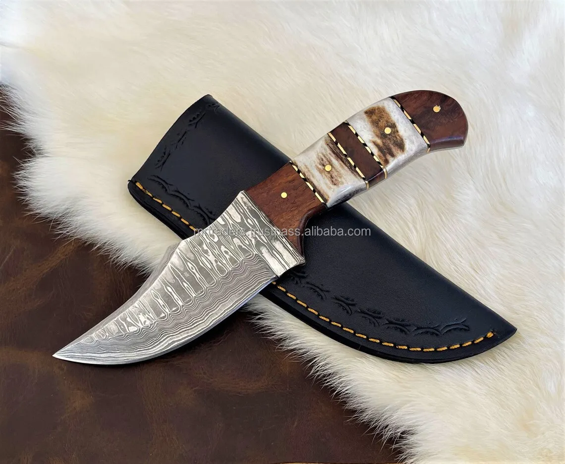 Tactical Knife 100% Handmade Damascus Hunting Knife High Quality ...