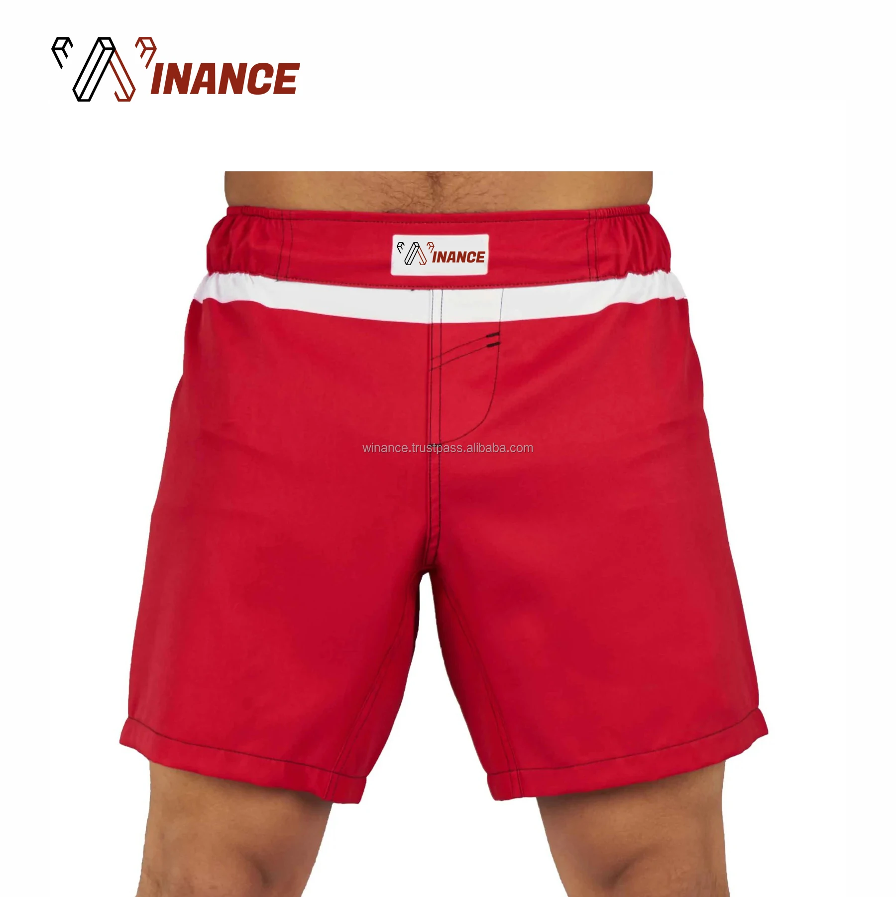 Polyester Made Men's Mma Boxing Shorts Fighting And Training Boxing ...