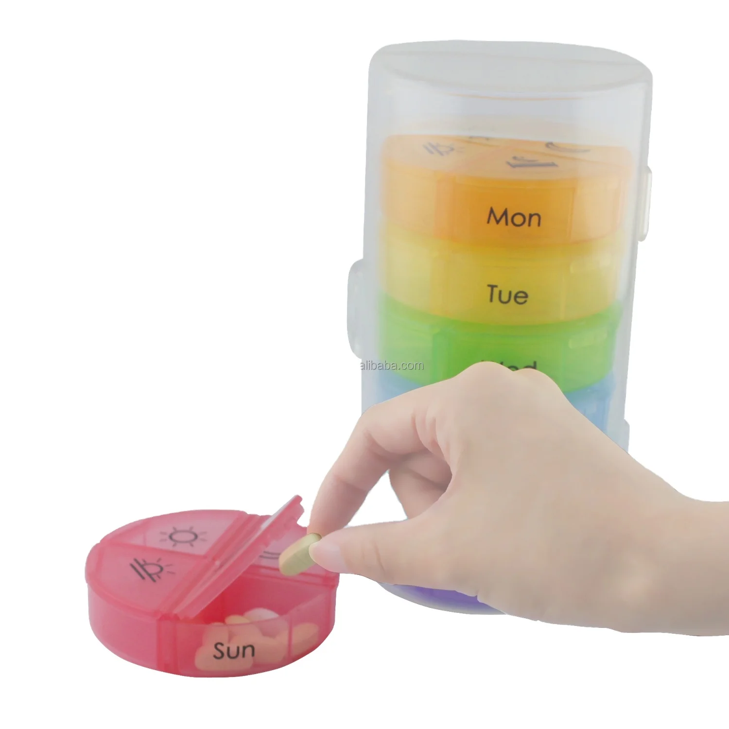 Durable Medicine Vitamin Container Boxes Pilulier - Buy Medicine Boxes ...