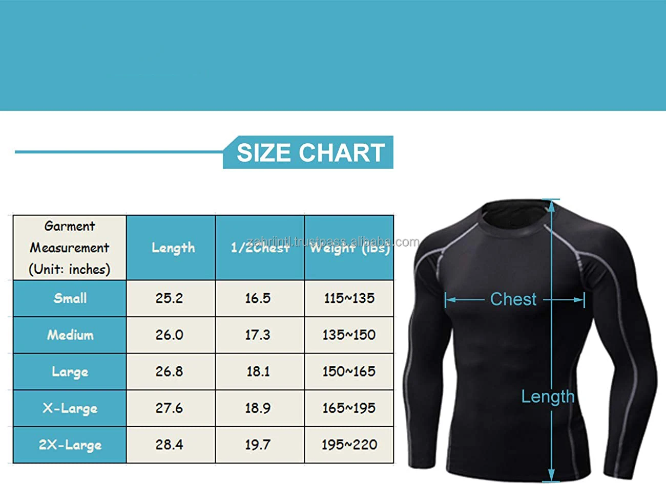 Men Long Sleeve Fitness Gym Workout Men Shirts Tight Compression ...