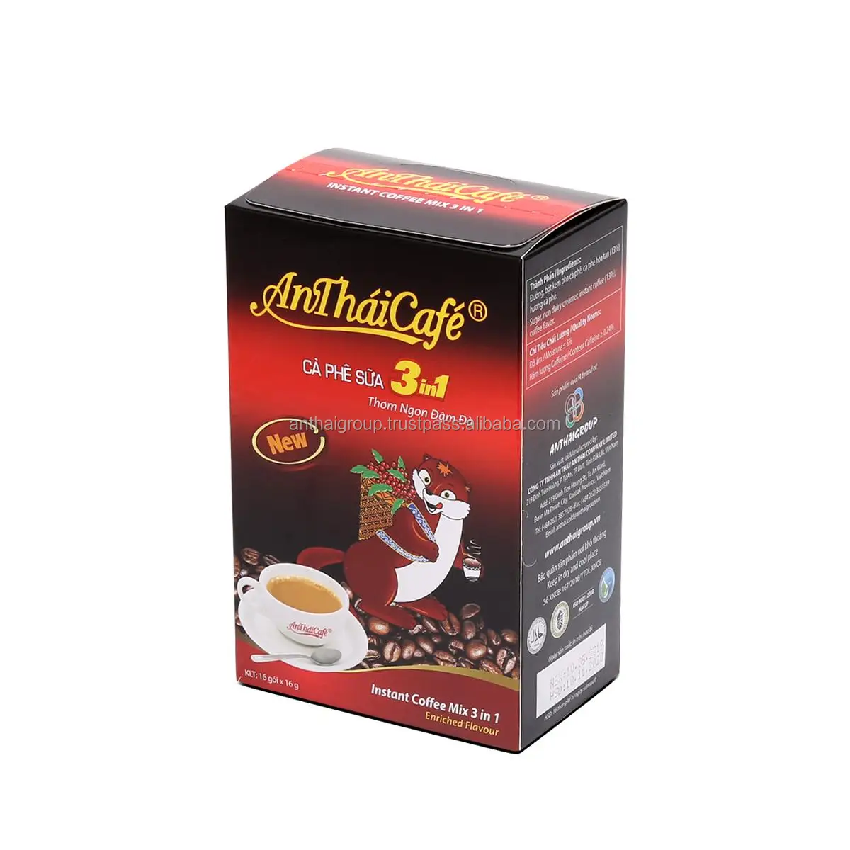 Wholesale OEM Vietnamese 3in1 Instant Coffee - Strong Mellow Taste ...