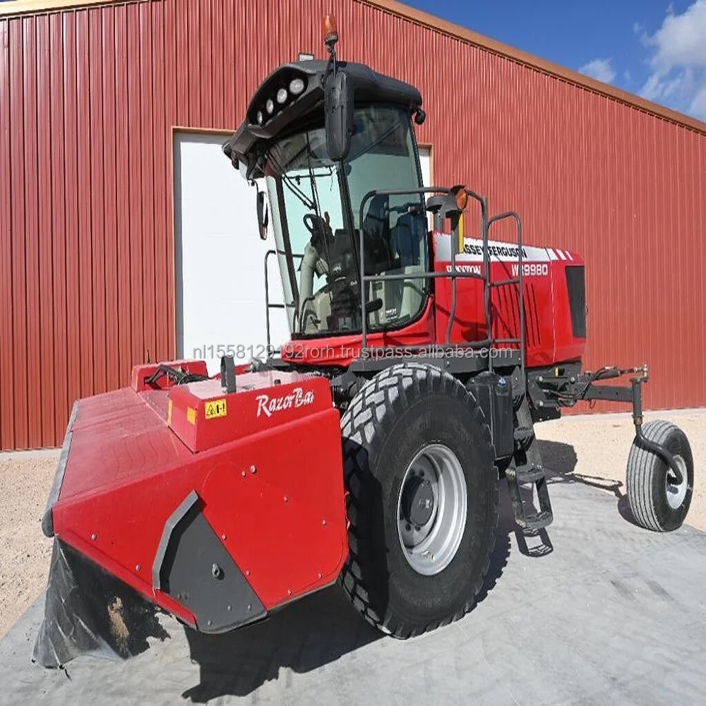 Used Mf Self-propelled Windrower Tractor - Buy Used Massey Ferguson Wr9980 For Sale ...