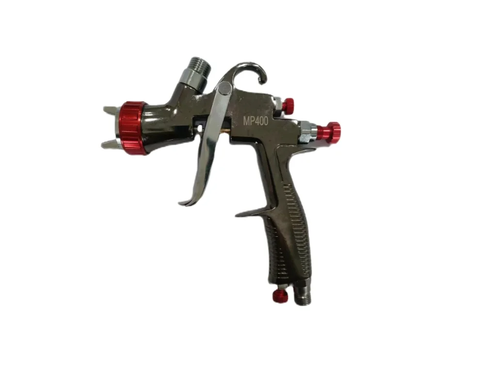 Professional HVLP Gravity Feed Air Spray Gun Kit with 1.3mm Nozzles ...