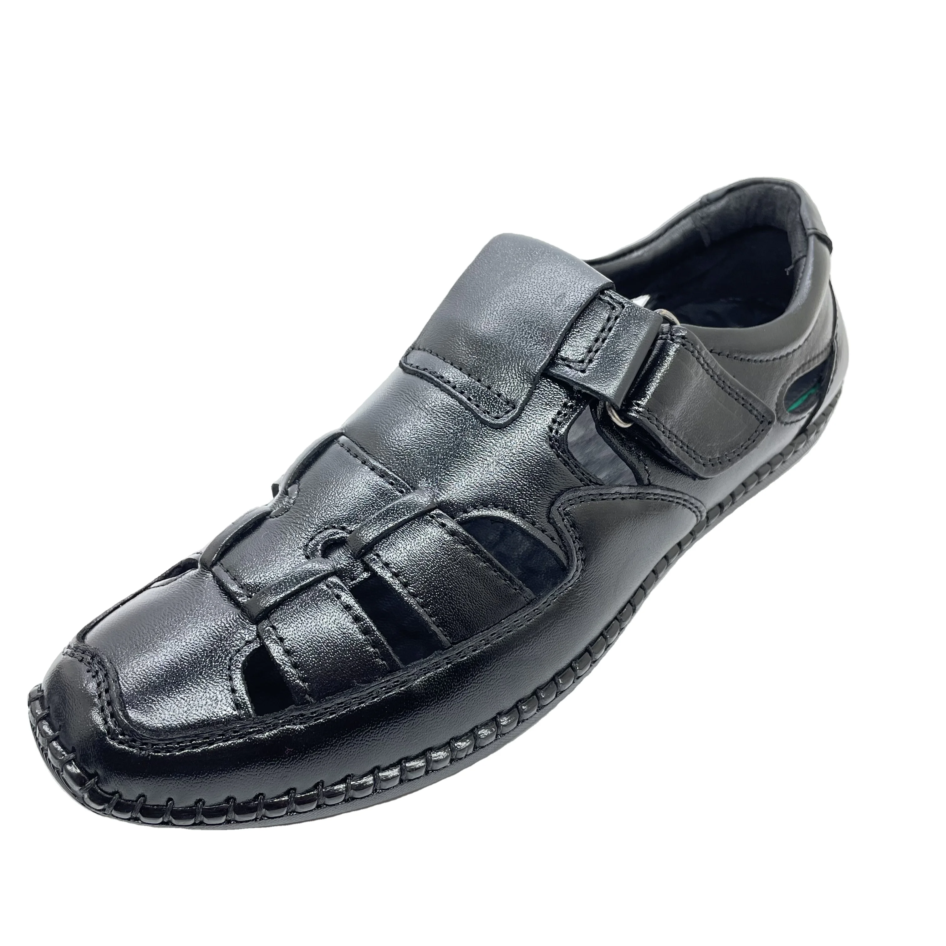 Men Sandals Leather Sandals Latest Design Light Weight Covered Toe ...
