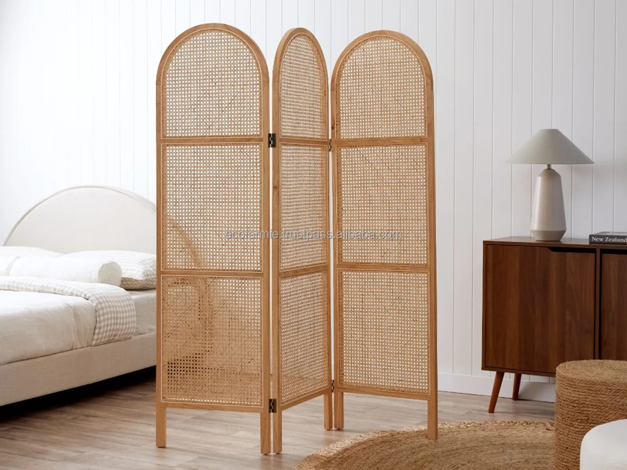 Natural Rattan Bamboo Room Dividers for Eco-Friendly Spaces