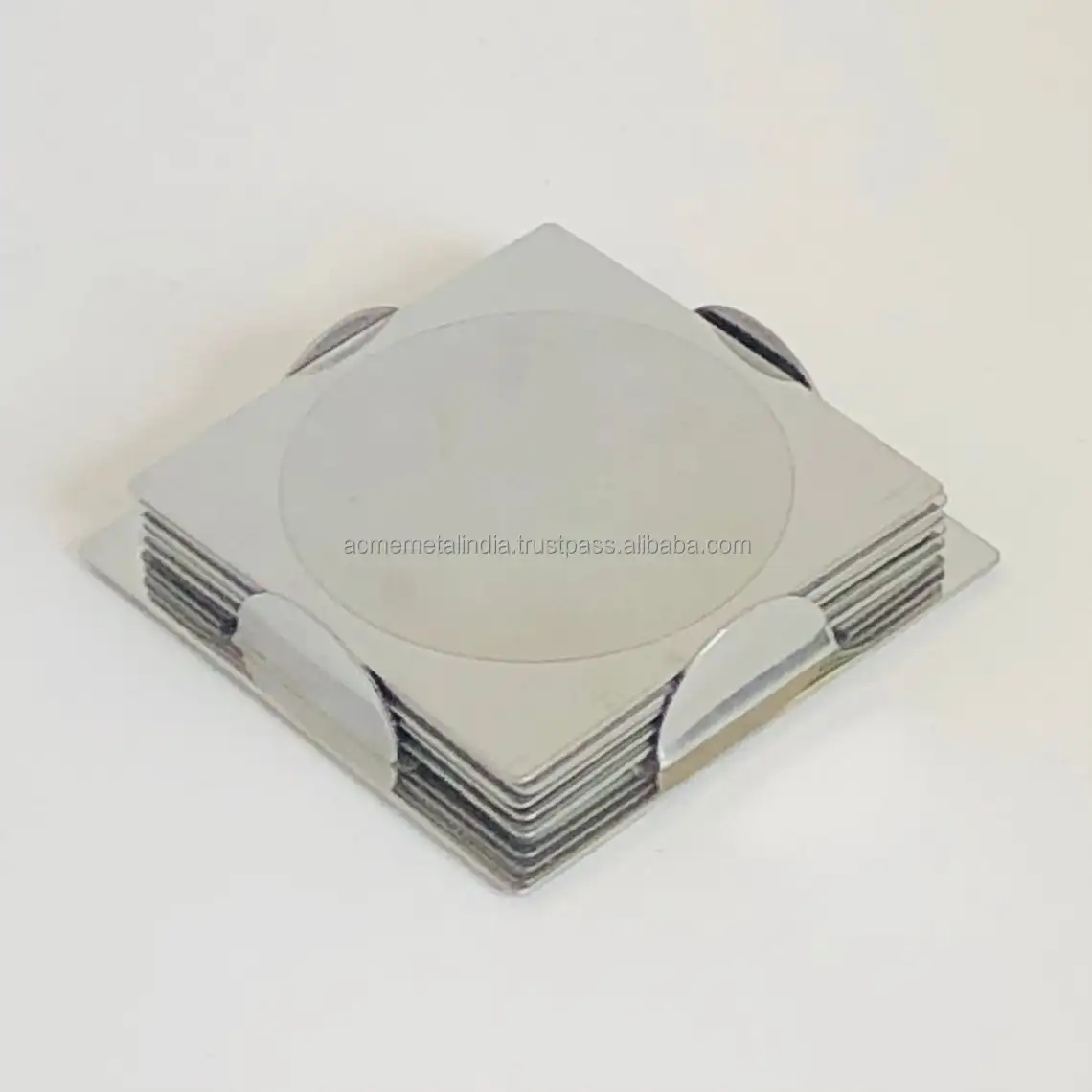 Modern Luxury Vintage Star Design Metal Tea Coffee Coaster Solid Brass ...