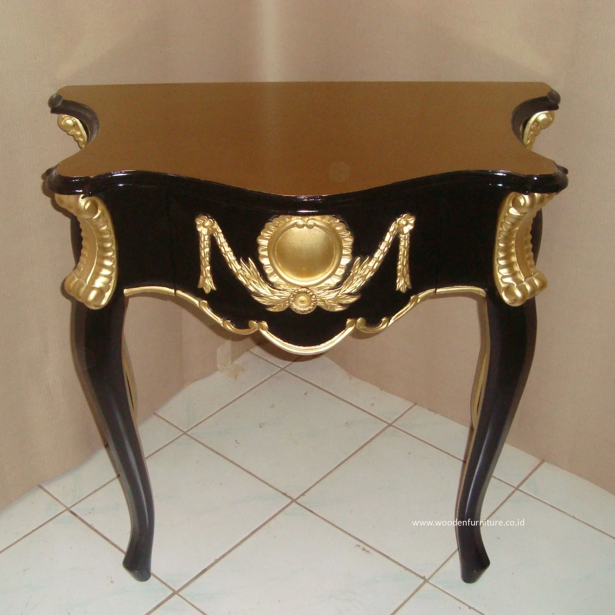 Antique Reproduction Console Table Wooden Hall Table for Design ...