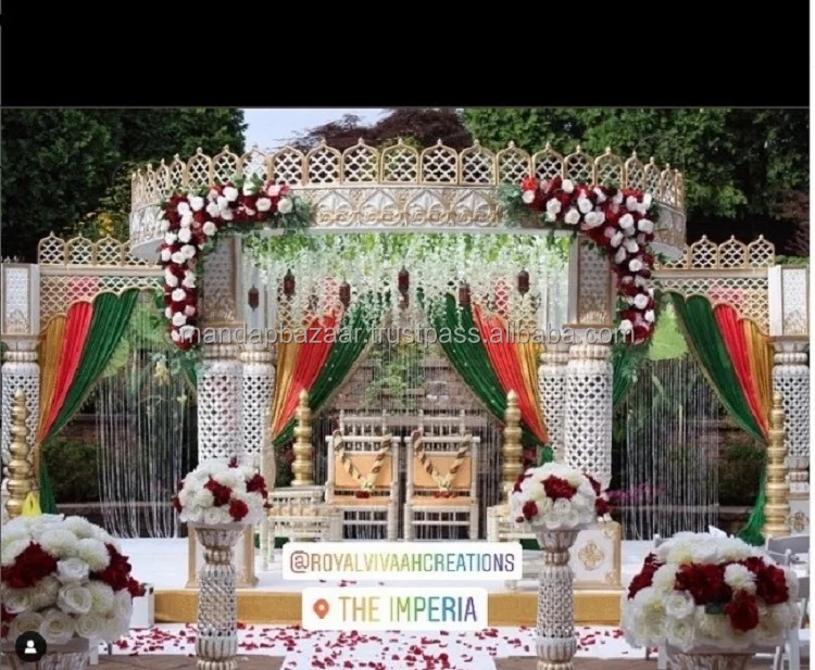 Haveli Mandap Set - Elegant Traditional Wedding Decor