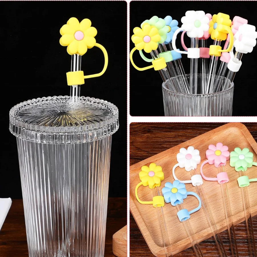 The Silicone Straw Cover Protects The Straw From Outside Dirt With Oem ...