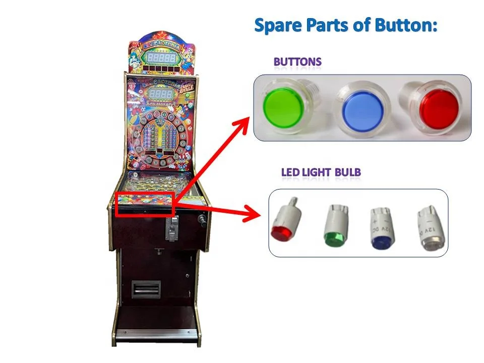 Kwang Yi PC-T10 Button for Stern Pinball Machine-Red/ Boton Para ...