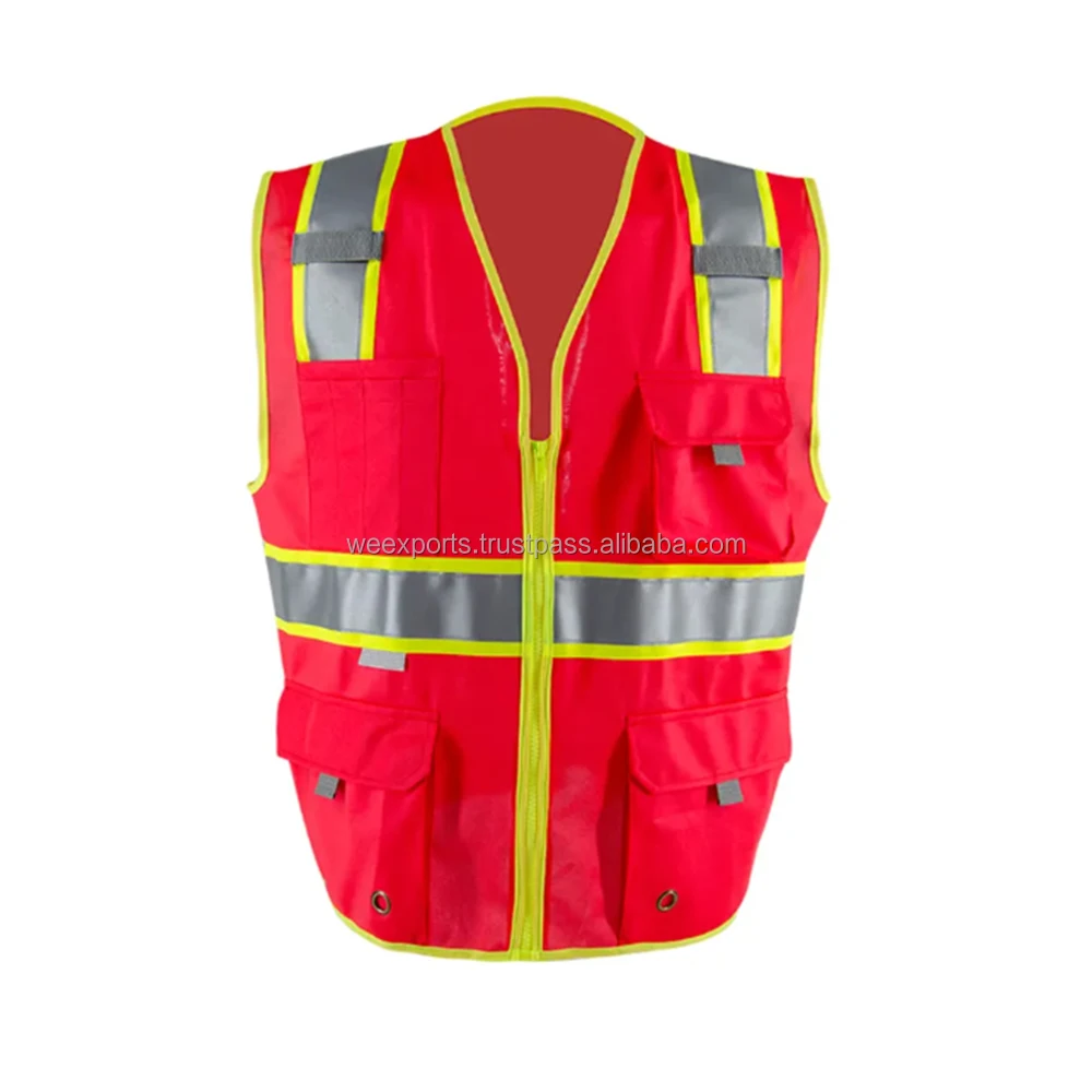 Construction Industrial Black Green Customize Logo Reflective Hi Vis ...