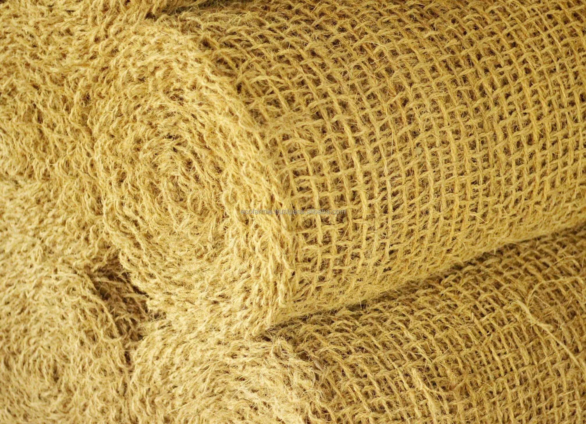 Eco Farmie Natural Coconut Fiber Coir Nets - Sustainable Erosion Protection