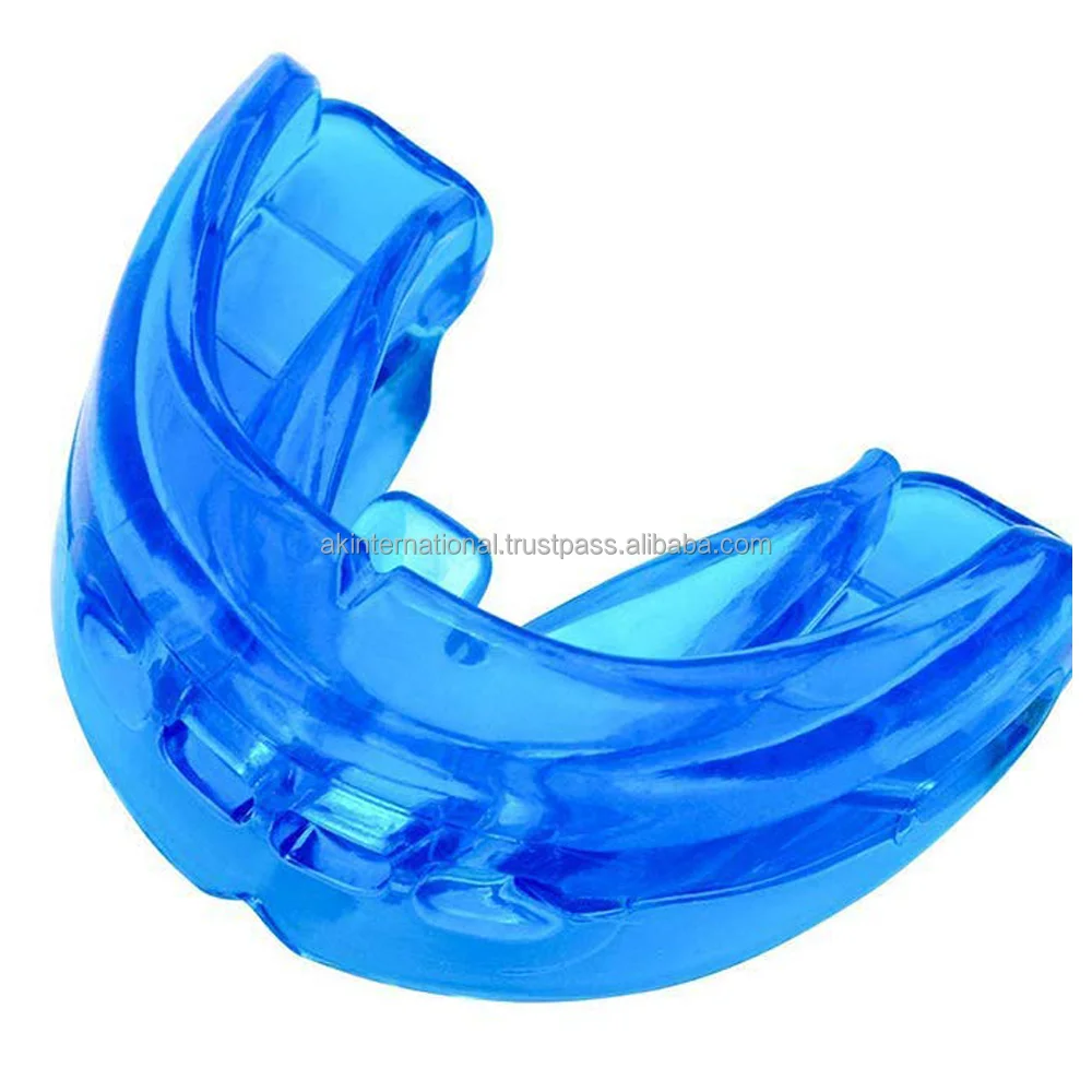 High Quality Double Mouth Guard Gum Shield Martial Arts Protection ...