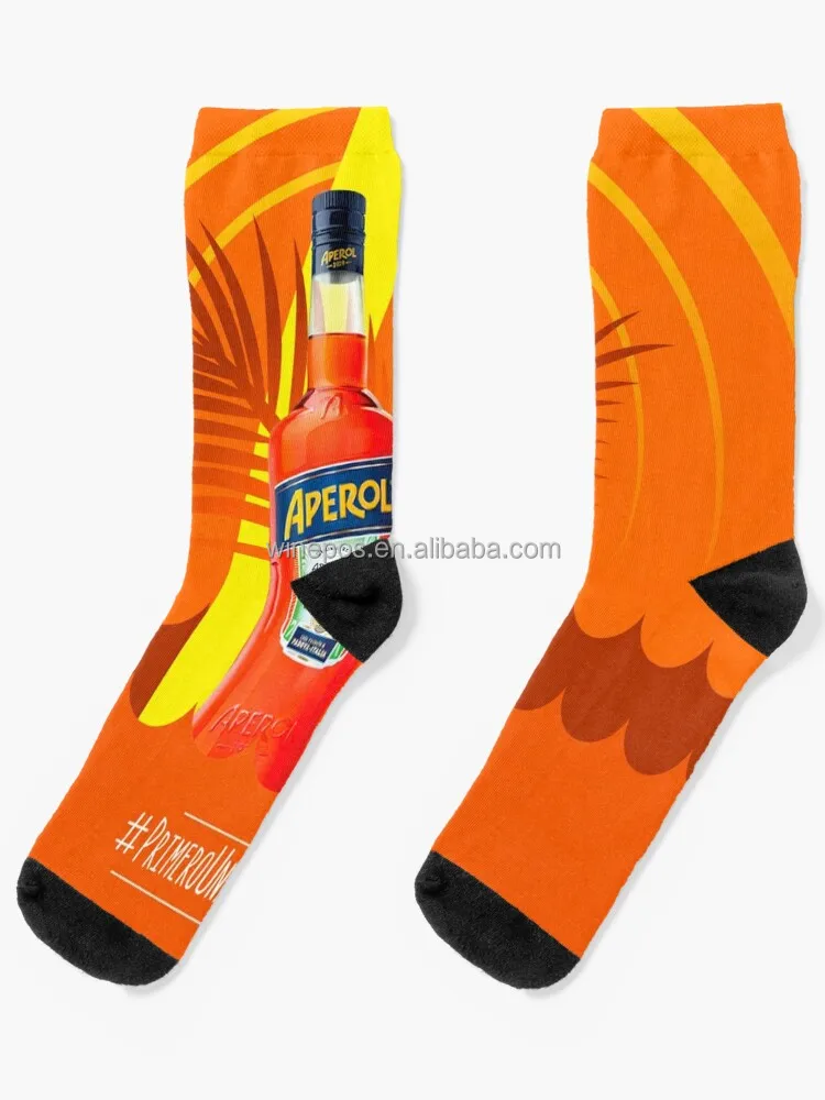 Aperol Spritz White with Orange Socks New Never Worn Apertivo 1919 Rare ...