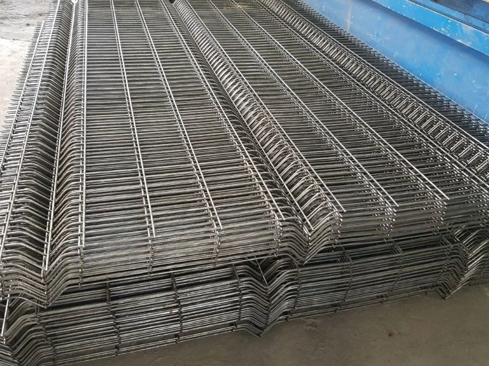 Curved Pvc Coated Iron Steel Wire Panel V Fold Welded 3d Wire Mesh ...