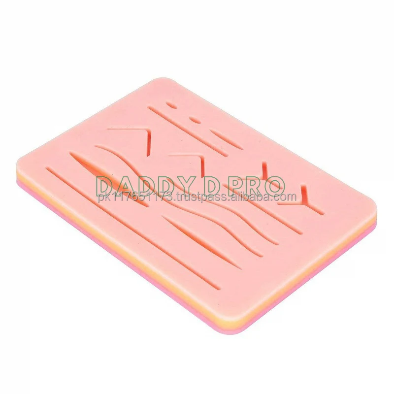 Suture Pad with 3D Wounds - Best Practice for Medical Students