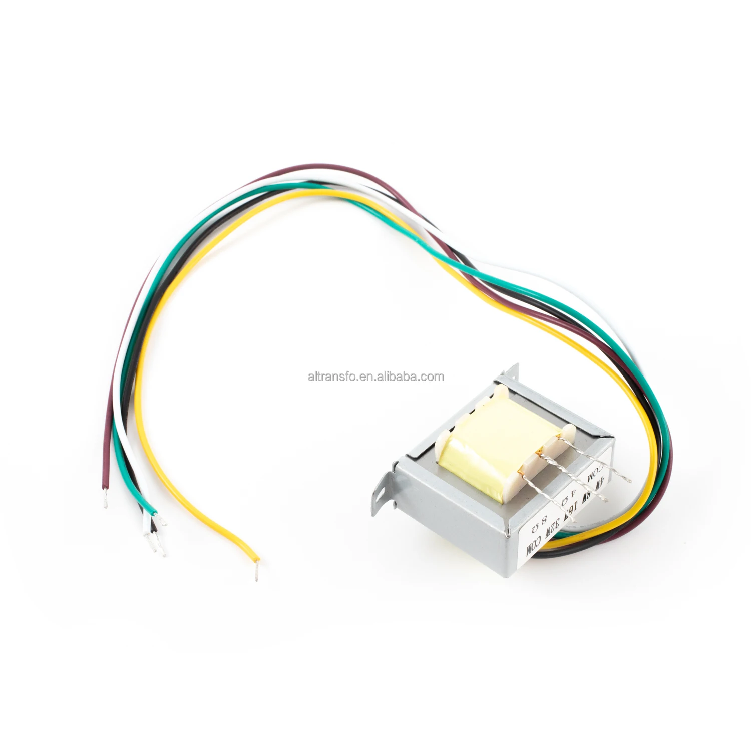 Single phase 24v transformer EI Core Lead Wire Transformer for Electric ...