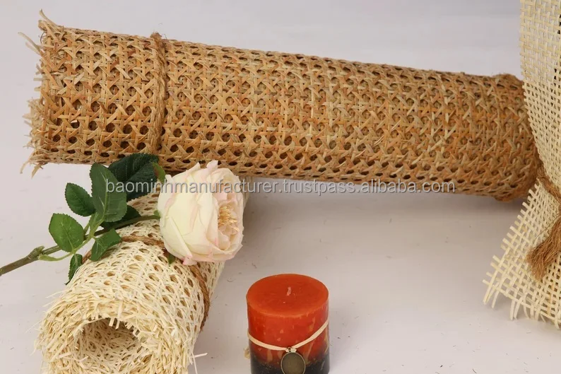 Wholesale 15m Length Rattan Roll Rattan Cane Webbing/ Cane Webbing ...