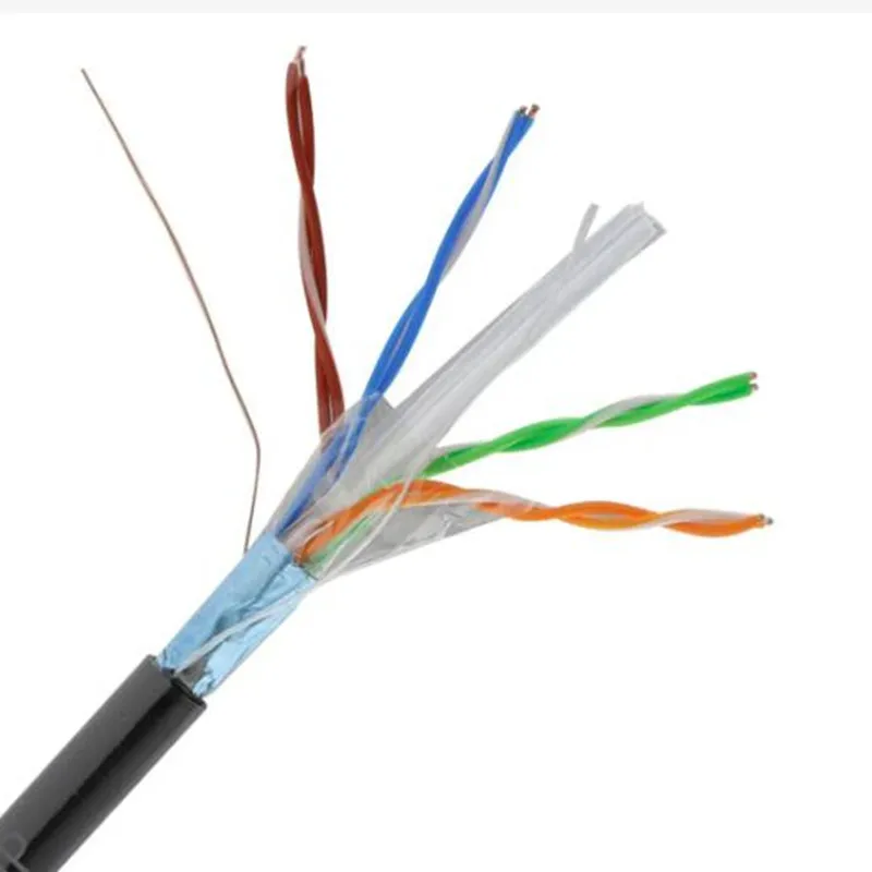 OEM Logo Cat6 Outdoor Ethernet Cable Waterproof Cat 6 Cable Roll CCA ...