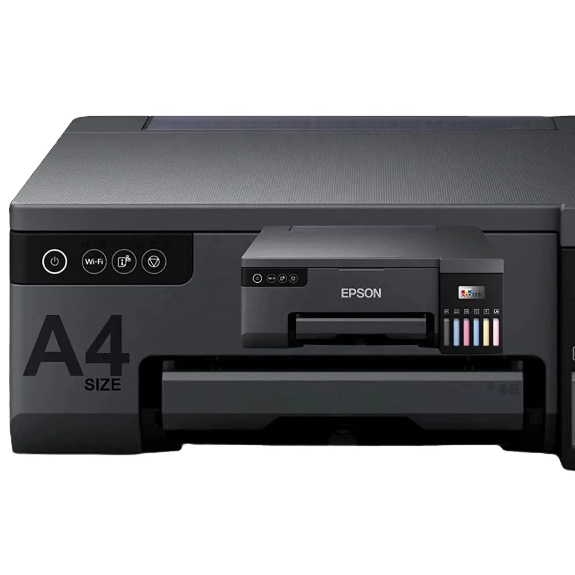 Inkjet Printer With 2 Card Tray Epson L8050 Pvc Id Card Fast Printing ...