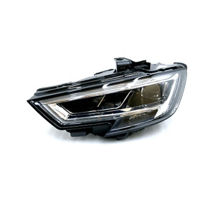 OEM Audi A3 2017 Front Bumper Head Lamp, Halogen & Xenon Headlights 8V0941043E 8V0941044E ...