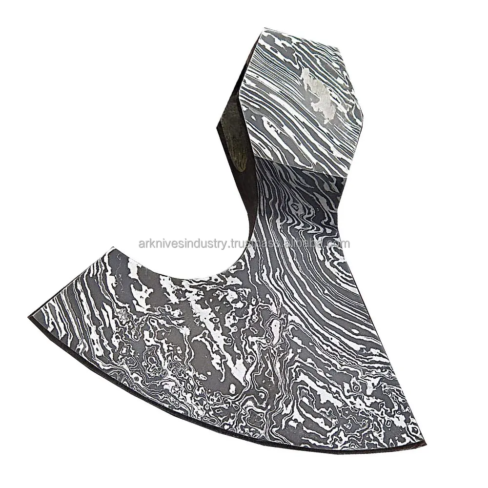 Premium Damascus Steel Tomahawk Head 200 Layer Hunting & Survival Axe ...
