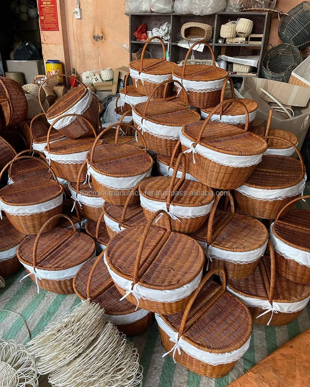 Little Handicraft Rattan Picnic Basket for Kids| Alibaba.com