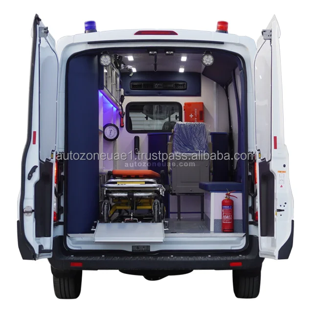 High Quality Brand New Medical Ambulance Van with Full Diesel Manual ...