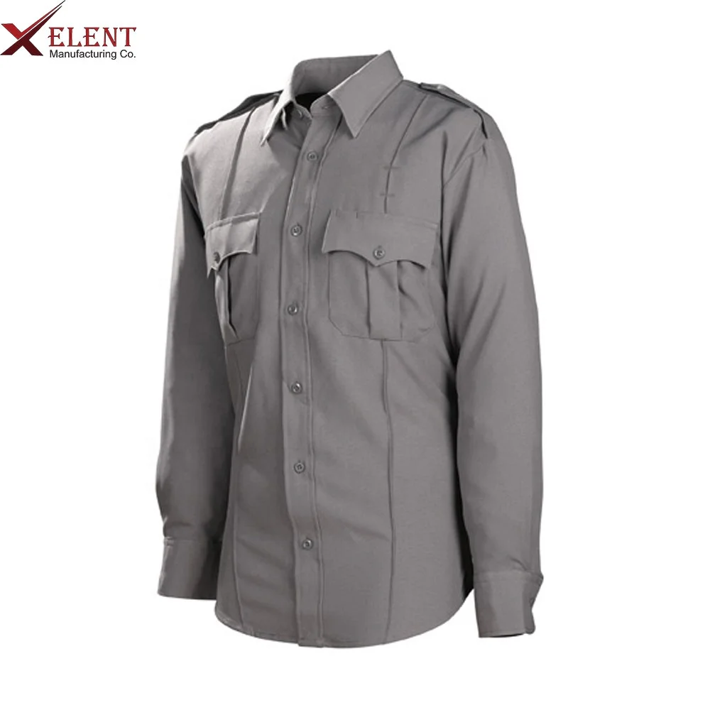 2k24 Quality Long Sleeve Security Guard Uniforms for Sale